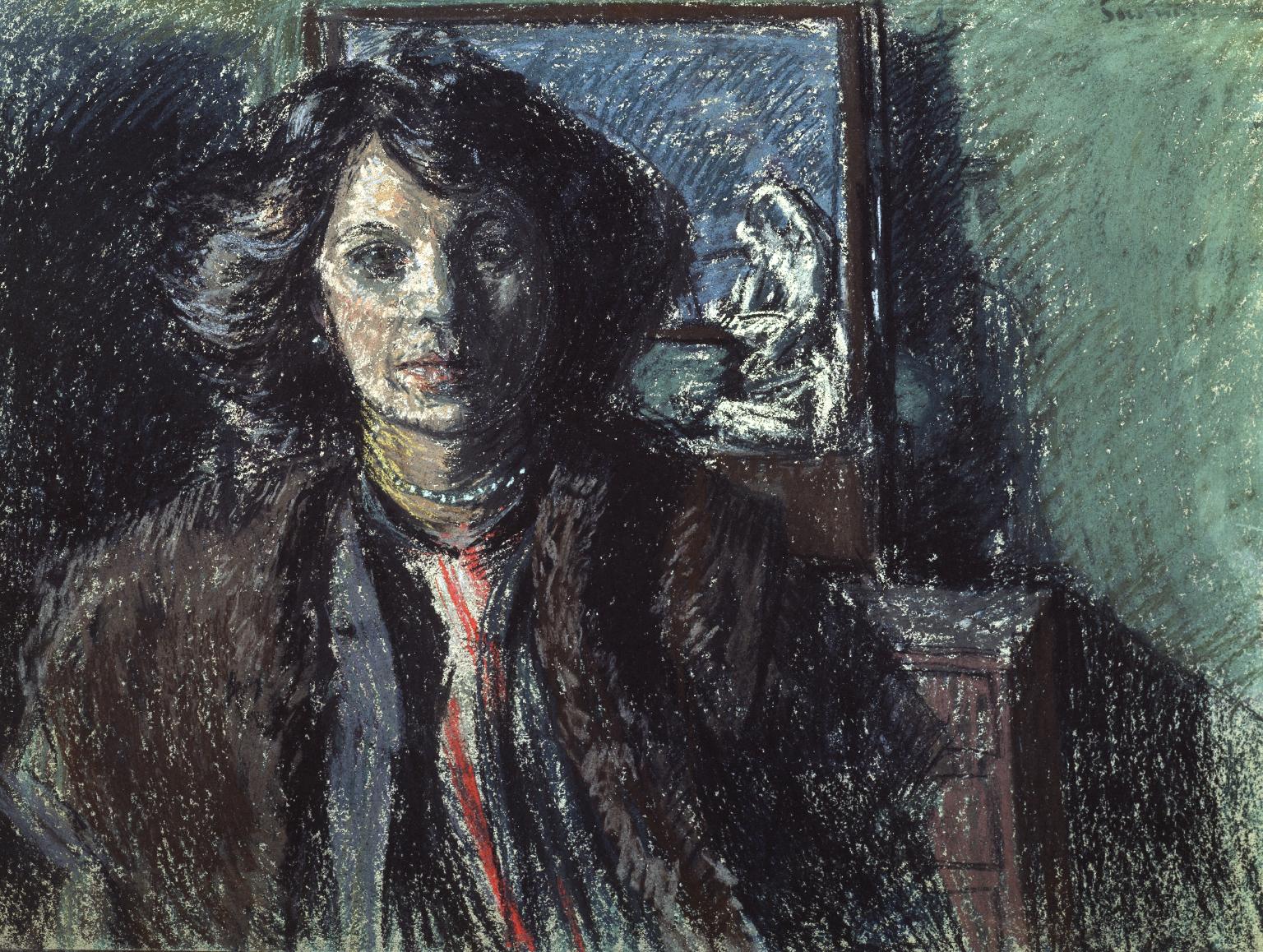 Mrs Barrett c.1905 by Walter Richard Sickert 1860-1942 - El Cohete a la ...